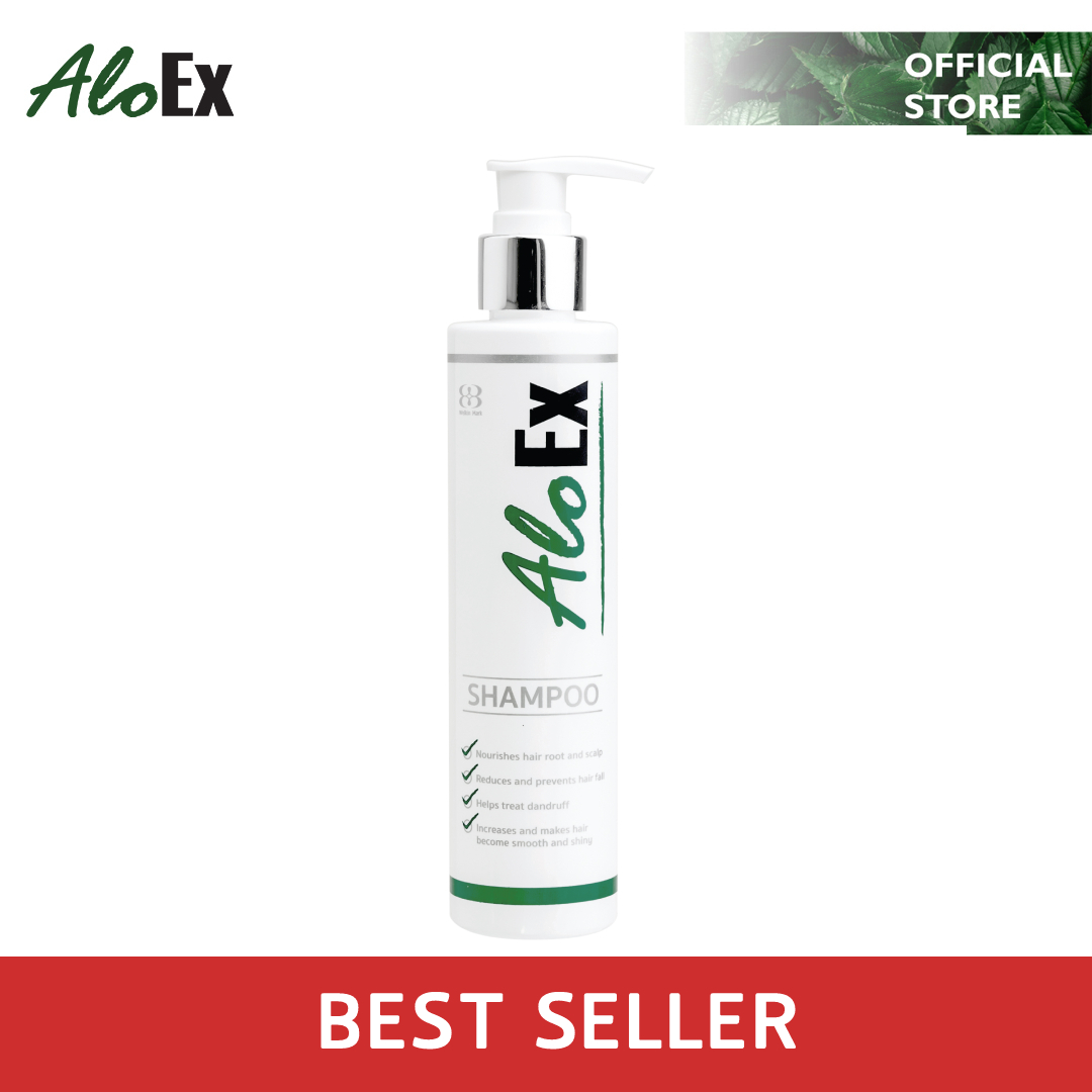AloEx Original Shampoo แชมพูลดผมขาดร่วง สูตรสำหรับผมปกติ/ผมมัน ส่งฟรี | Lazada.co.th