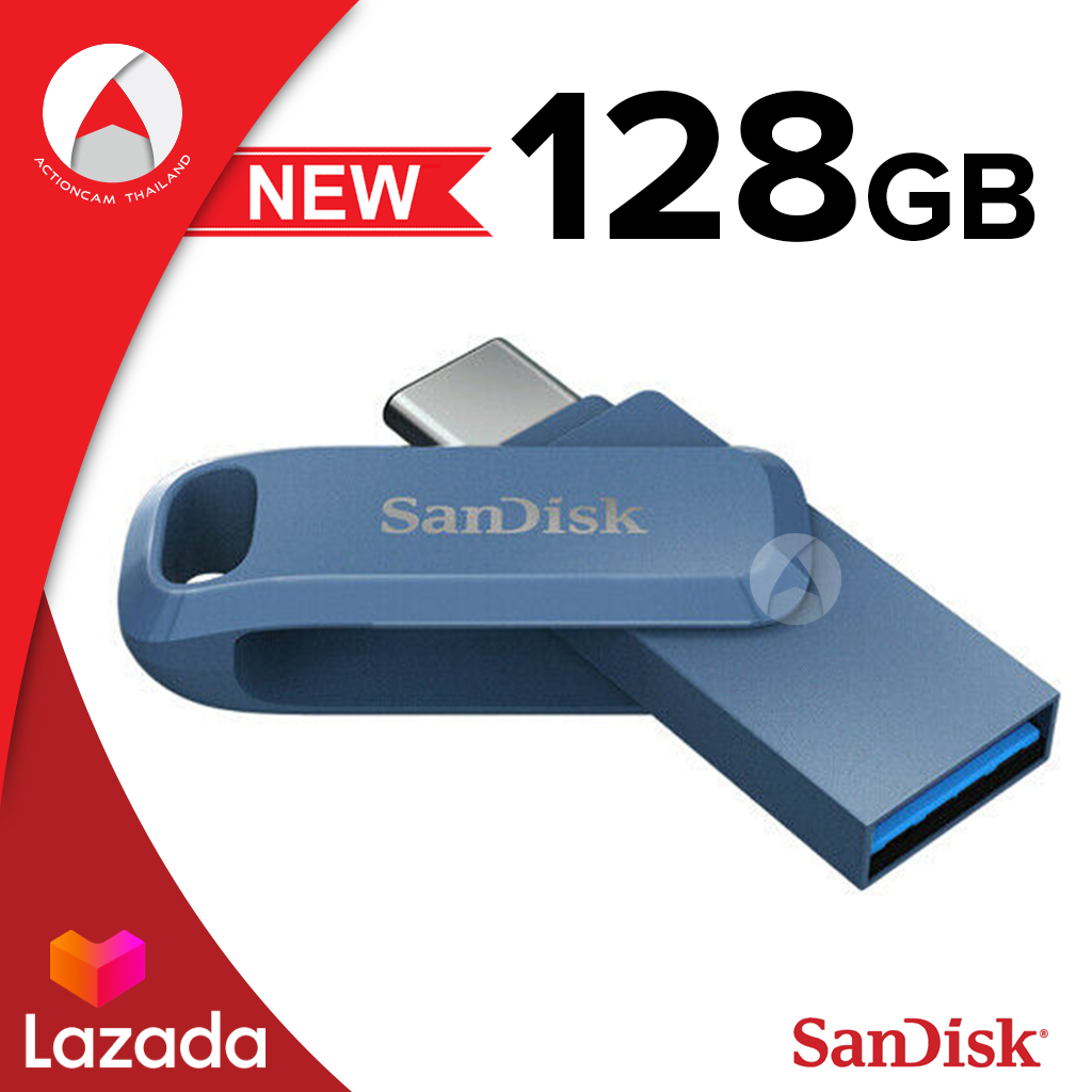 SanDisk Ultra Dual Drive Go 128GB USB 3.1 Gen1 Flash Drive Type-C Speed ...