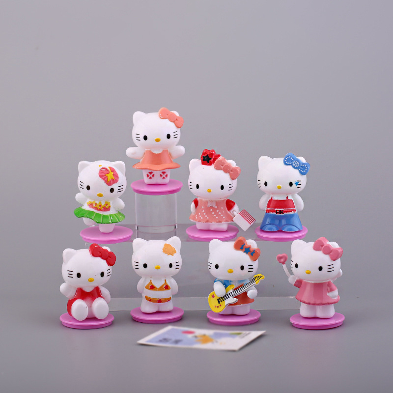 โมเดล Hello Kitty คิดตี้ เกรดa จัดส่งเร็ว มีเก็บปลายทาง ของเล่นญี่ปุ่น