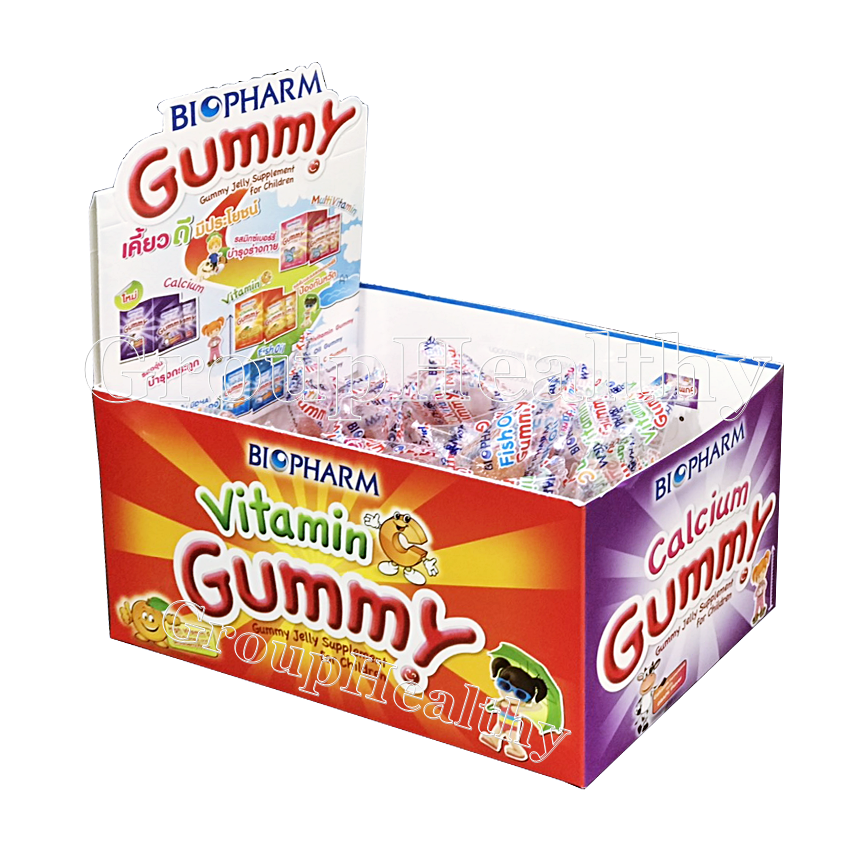 Biopharm Gummy ผลิตภัณฑ์เสริมอาหารรูปแบบขนมวุ้นเจลาติน เคี้ยวดี มี ...