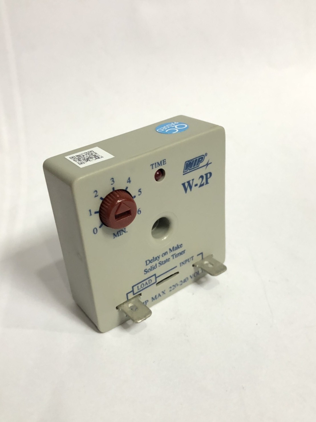 WIP ไทม์เมอร์แอร์ รุ่น W-2P กล่องแดง ไทม์เมอร์ แบบหน่วงเวลา SOLID STATE TIMER / Delay on make ...