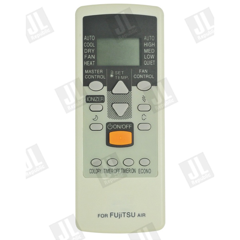 รีโมทแอร์ครอบจักรวาล สำหรับแอร์ยี่ห้อ ฟูจิสึ FUJITSU Universal Air-con ...