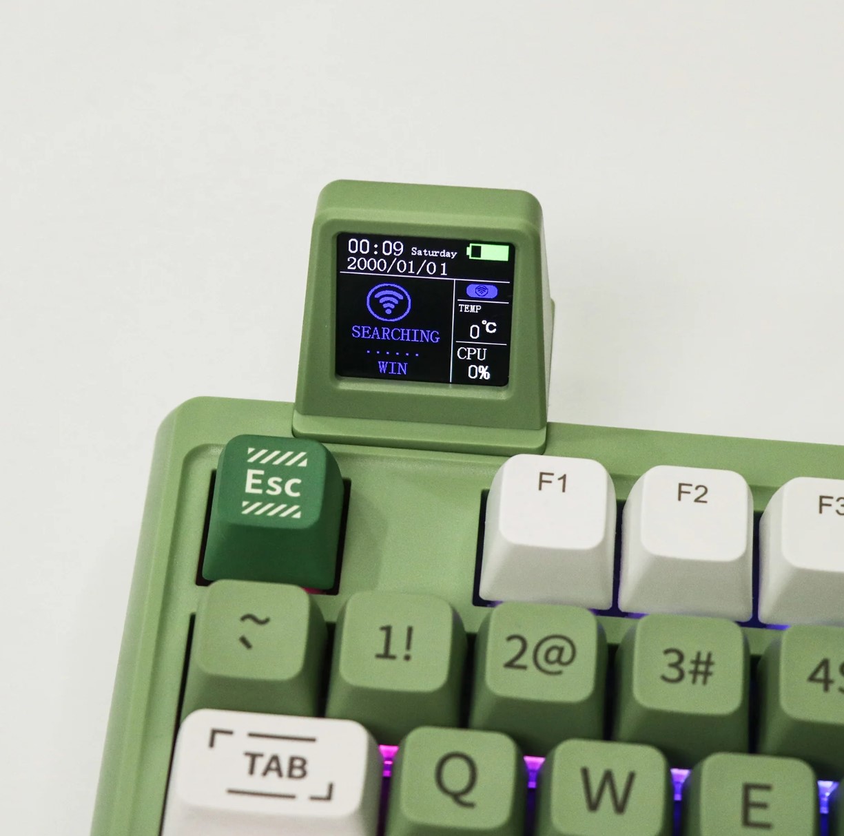 (PRE-ORDER) EPOMAKER RT100 95 Retro Mechanical Keyboard with Knob and ...