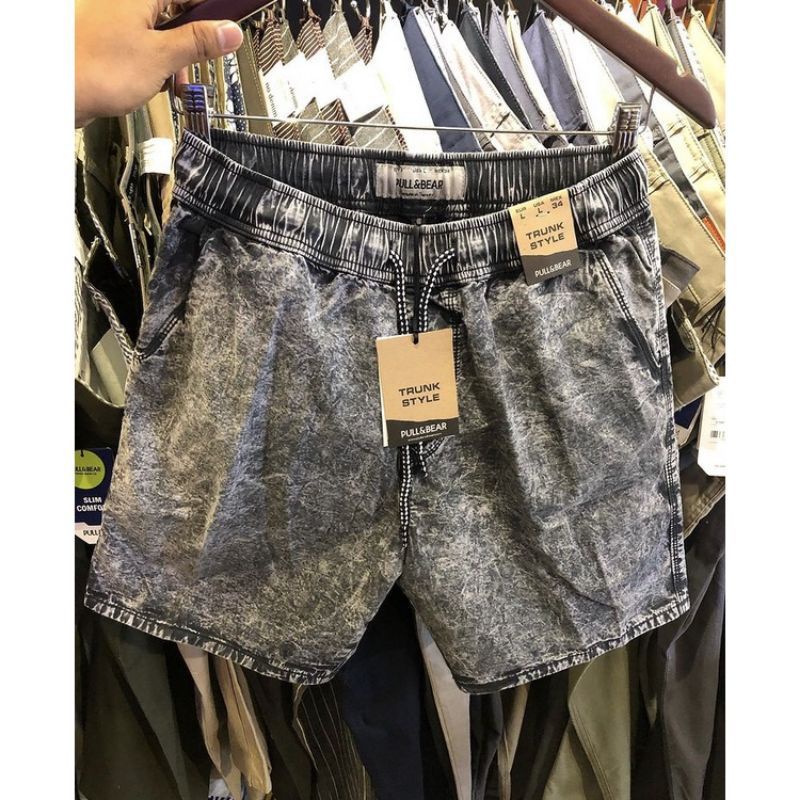 Brotshot Short Jeans Men Wisker Jeans Short Ripped Ripped Men Premium ...