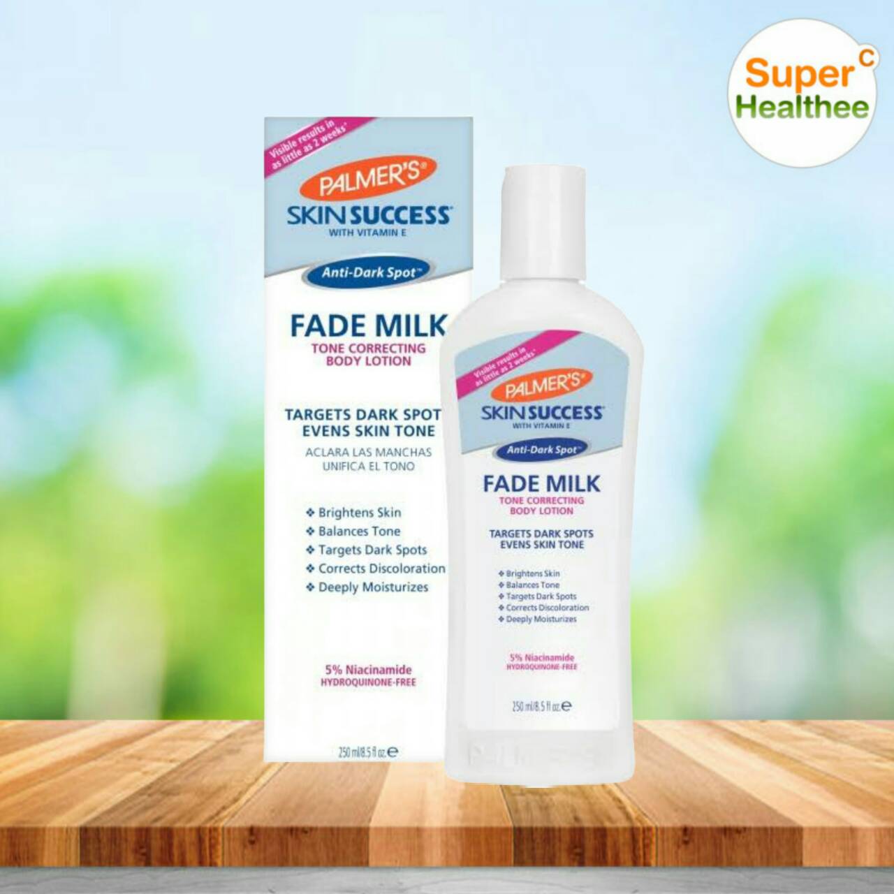 Palmer's skin success fade milk body lotion 250 มล ปาล์มเมอร์ สกิน ซัค ...