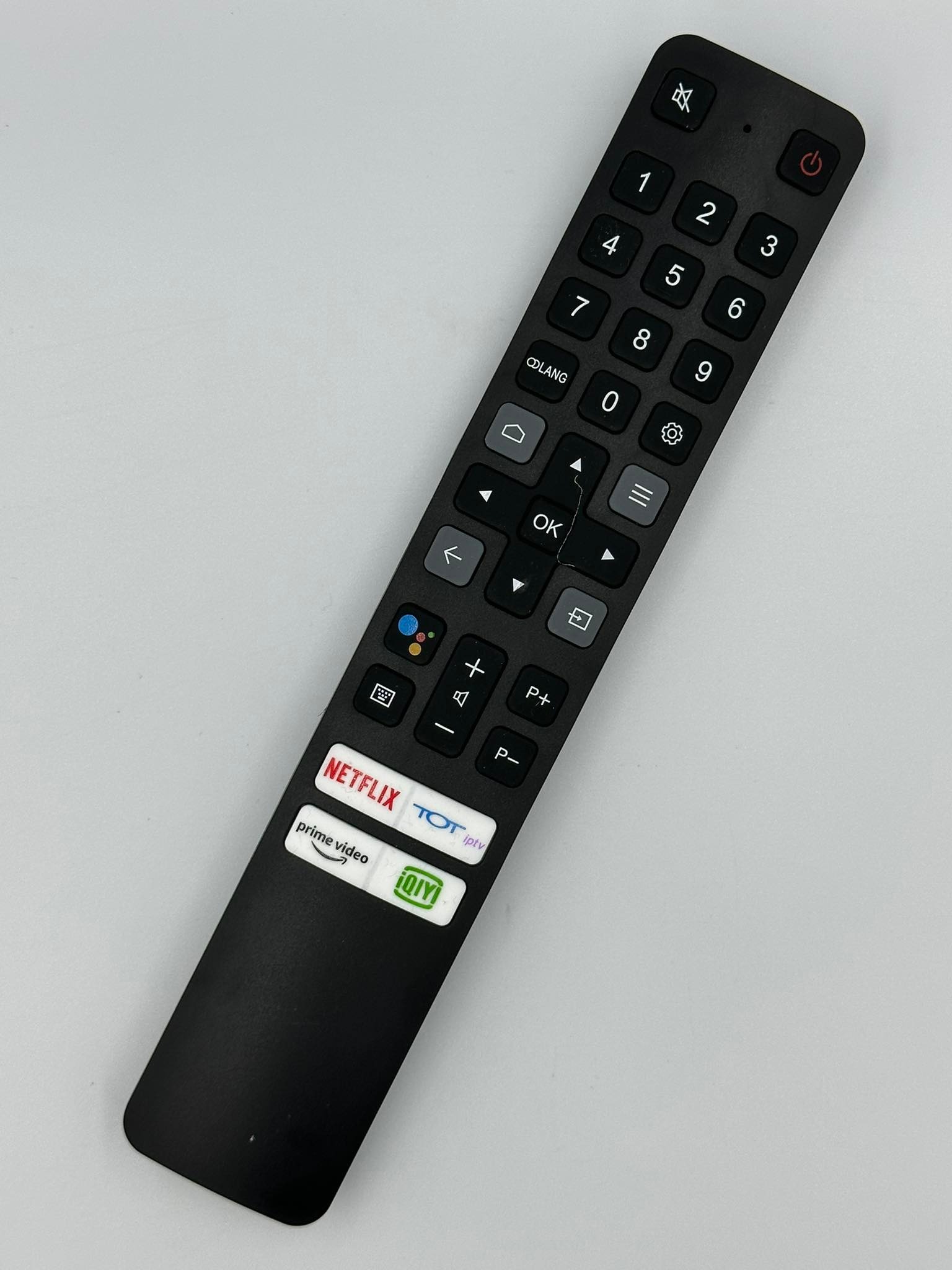 รีโมททีวี TCL รุ่น RC901V (ไม่รองรับคำสั่งเสียง) มีปุ่ม Netflix TOT ...