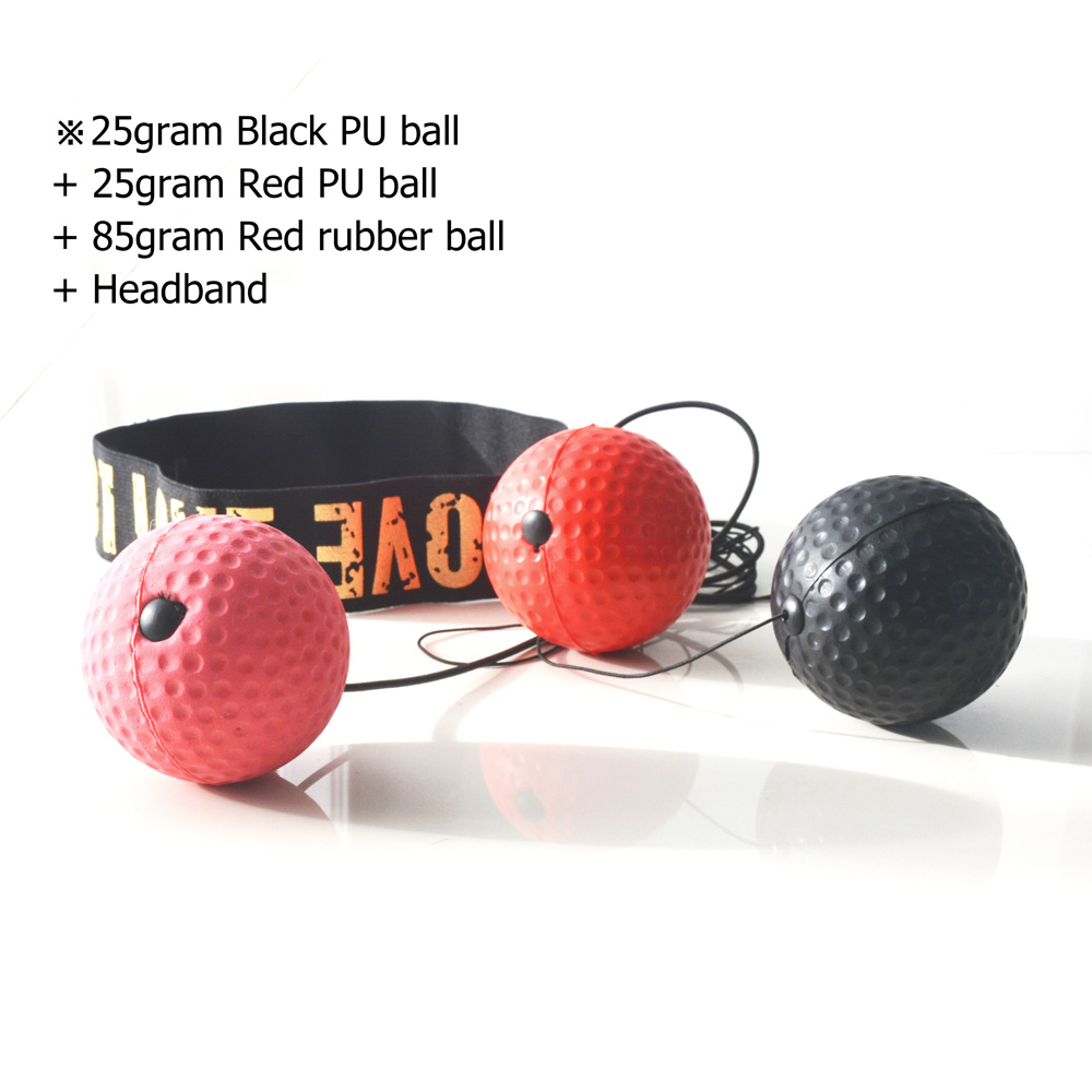 มวยไทย ลูกบอล Reflex Speed Punching Ball สำหรับซ้อมมวยไทยมวยไทย ...
