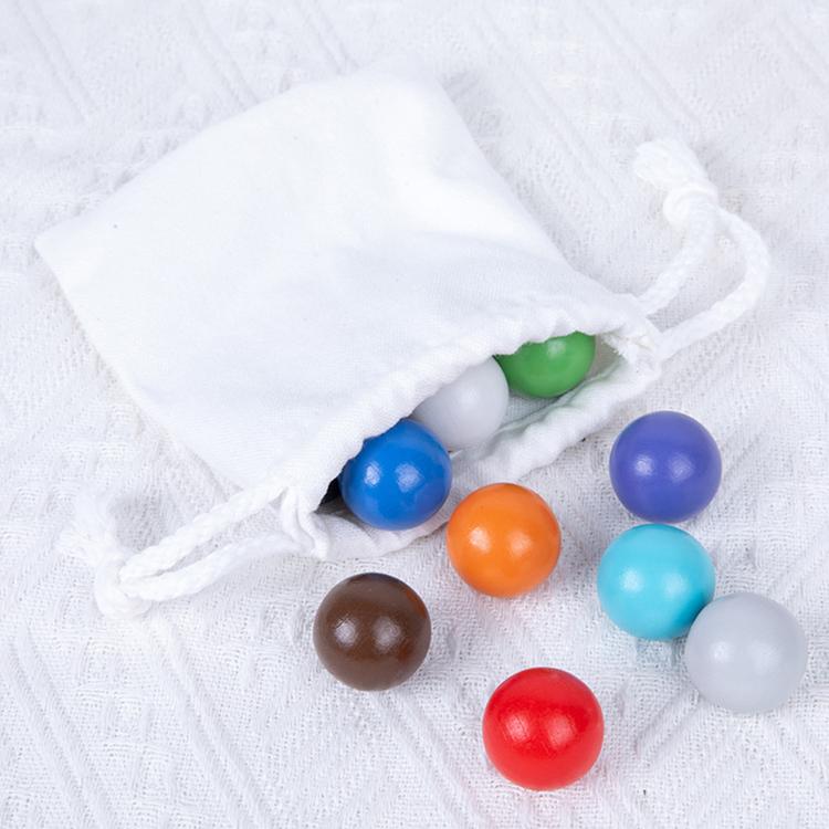 Wooden Sorting Toys Ball Color Learning Toys Color Matching/Sorting ...