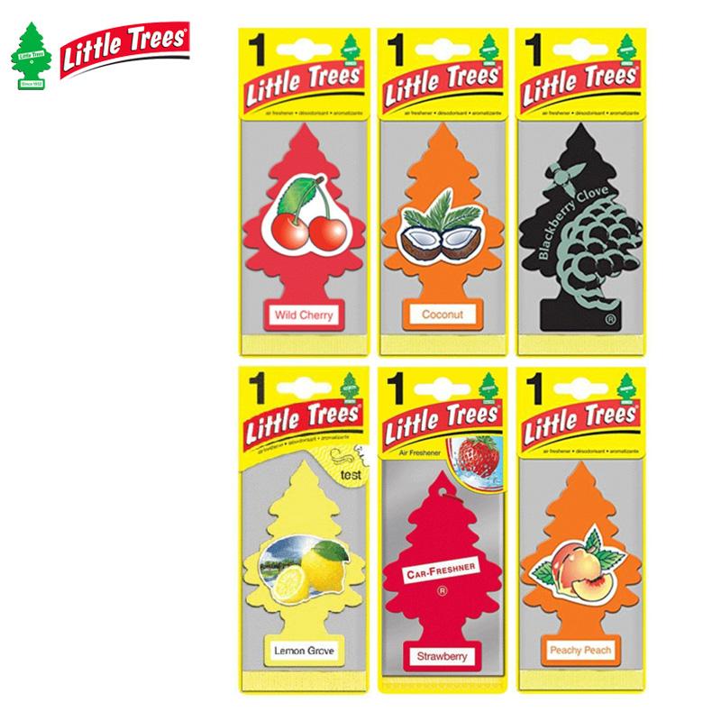 รีวิว Little Trees® แผ่นน้ำหอมปรับอากาศ รวมกลิ่นผลไม้ ชุด 1 (จำนวน 6 ...
