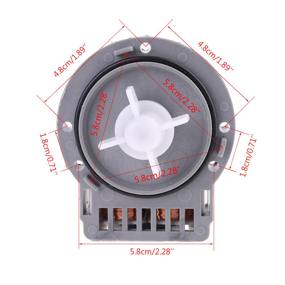 1 Pc Drain Pump Motor Water Outlet Motors Washing Machine Parts For ...