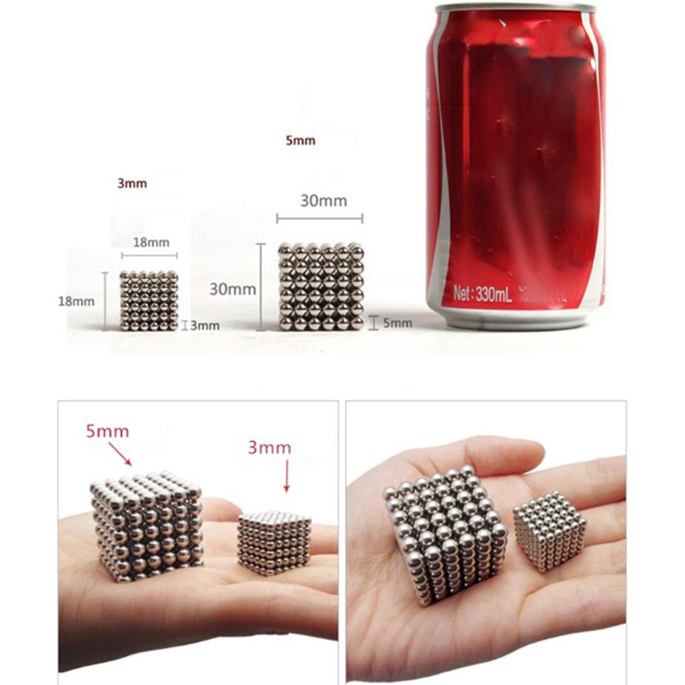 รูบิค LEADINGSTAR 216pcs 3mm/5mm 3D Magnet Magnetic Blocks Balls เมจิก ...