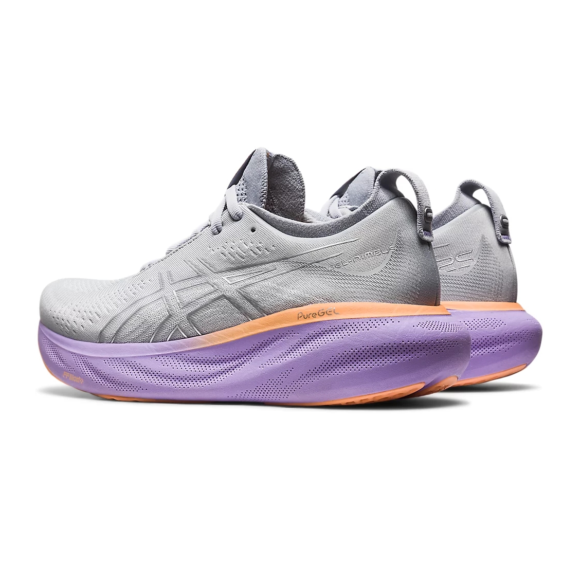Asics รองเท้าวิ่งผู้หญิง Gel-Nimbus 25 Piedmont GreyPure Silver ...