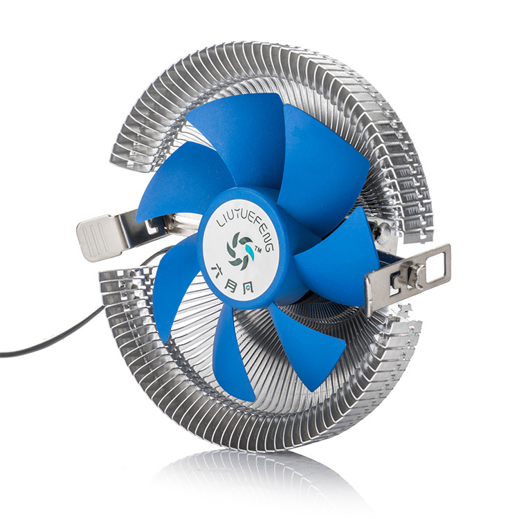 CPU Cooler 2000RMP 20DBA 12VDC 50000HOURS 48CFM Blue INTEL AMD รองรับ ...