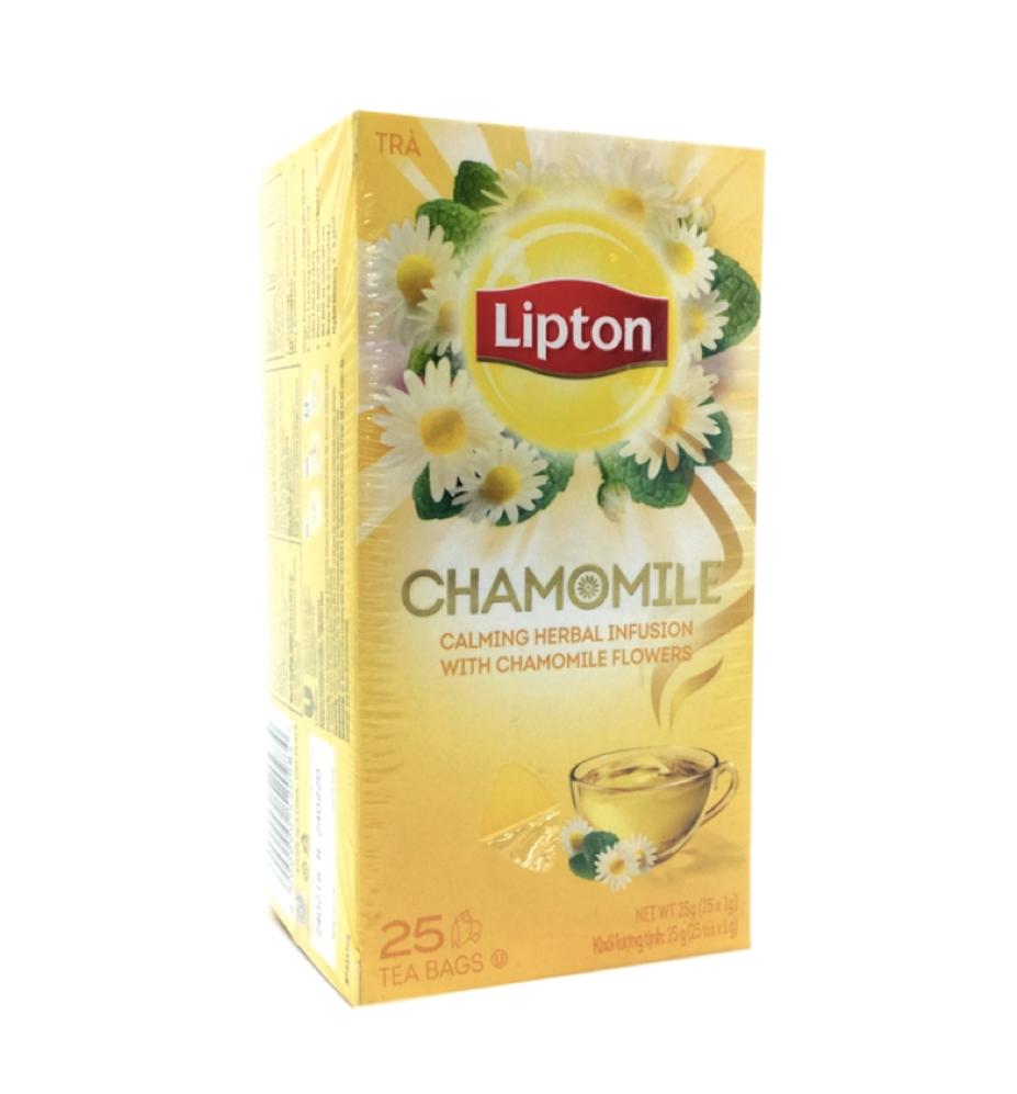 Lipton Chamomile Tea ลิปตัน ชาคาโมมายล์ ชาอังกฤษ 1g. x 25 Teabags ...