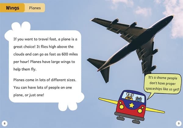 EARLY READER ORANGE 6:WINGS AND WHEELS BY DKTODAY - DKTODAY ดวงกมลสมัย - ThaiPick