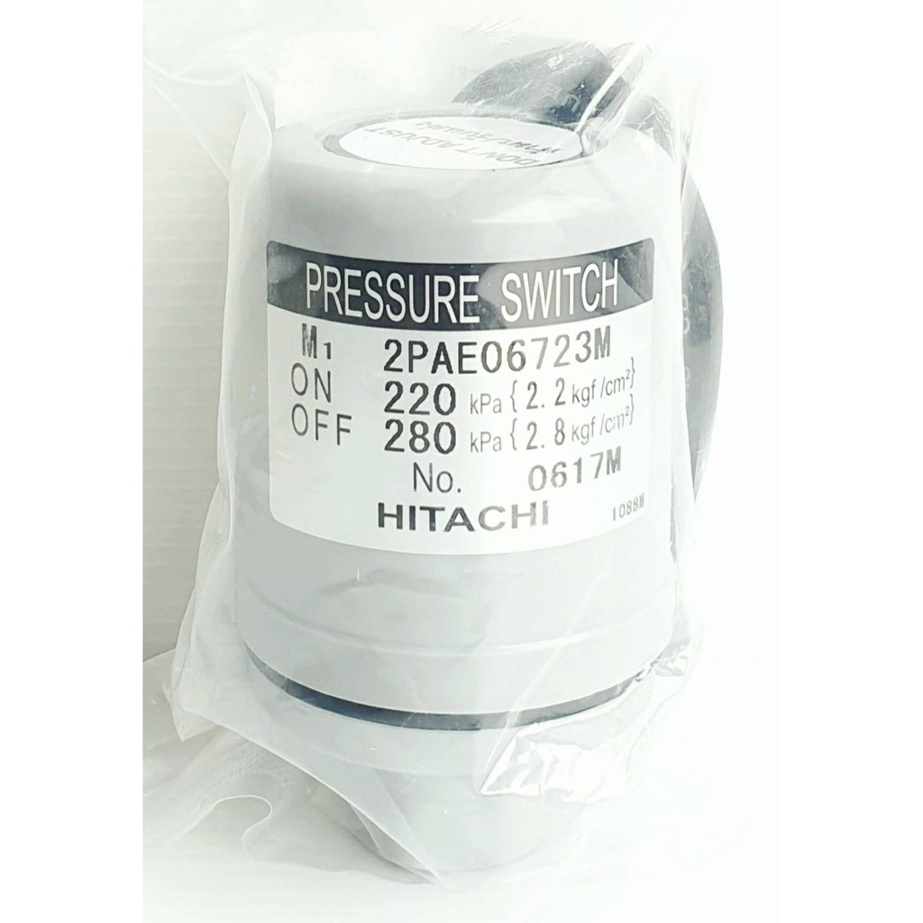 ( Pro+++ ) Hitachi อะไหล่ปั๊มน้ำ Pressure switch (สวิทช์แรงดัน) สวิทช์ ...