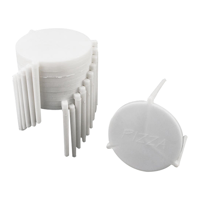 200Pcs Pizza Saver Stand White Plastic Tripod Stack Fixing Rack Pizza ...