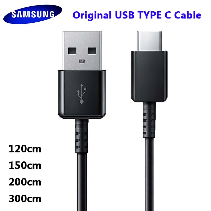 HOT SALE Original Samsung TYPE C Cable 1.21.5M Fast Charger Data Line ...