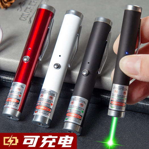 đèn pin Laze laze Ánh sáng đèn đỏ đèn xanh Trường hợp dài, đèn pin, đèn ...