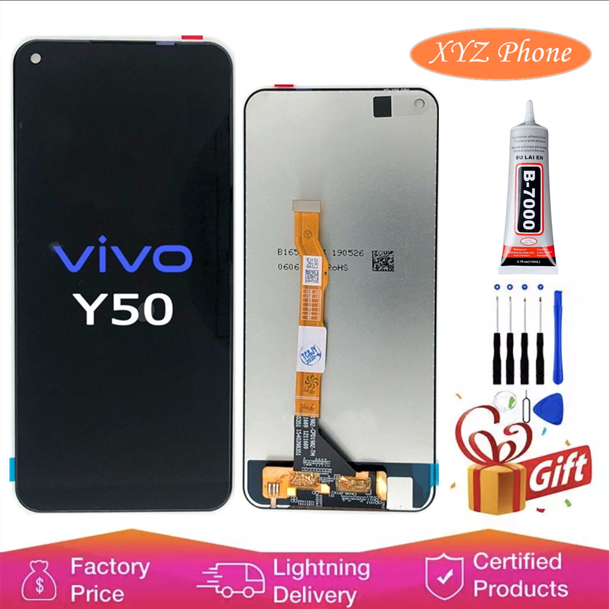 หน้าจอ LCD พร้อมทัชสกรีน - VIVO Y50 (2020) | Lazada.co.th