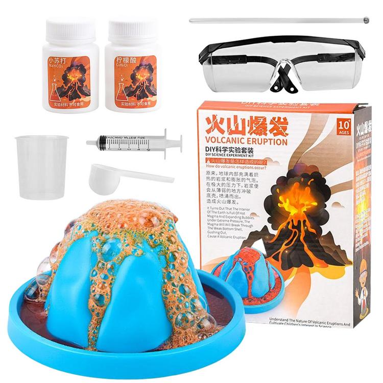 Volcano Eruption Kit Volcano Making Experiment Science Lab Kit Erupting ...
