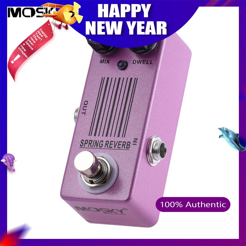 Rowin Ocean Verb Digital Reverb Guitar Effect Pedal 3 Modes ROOM ...