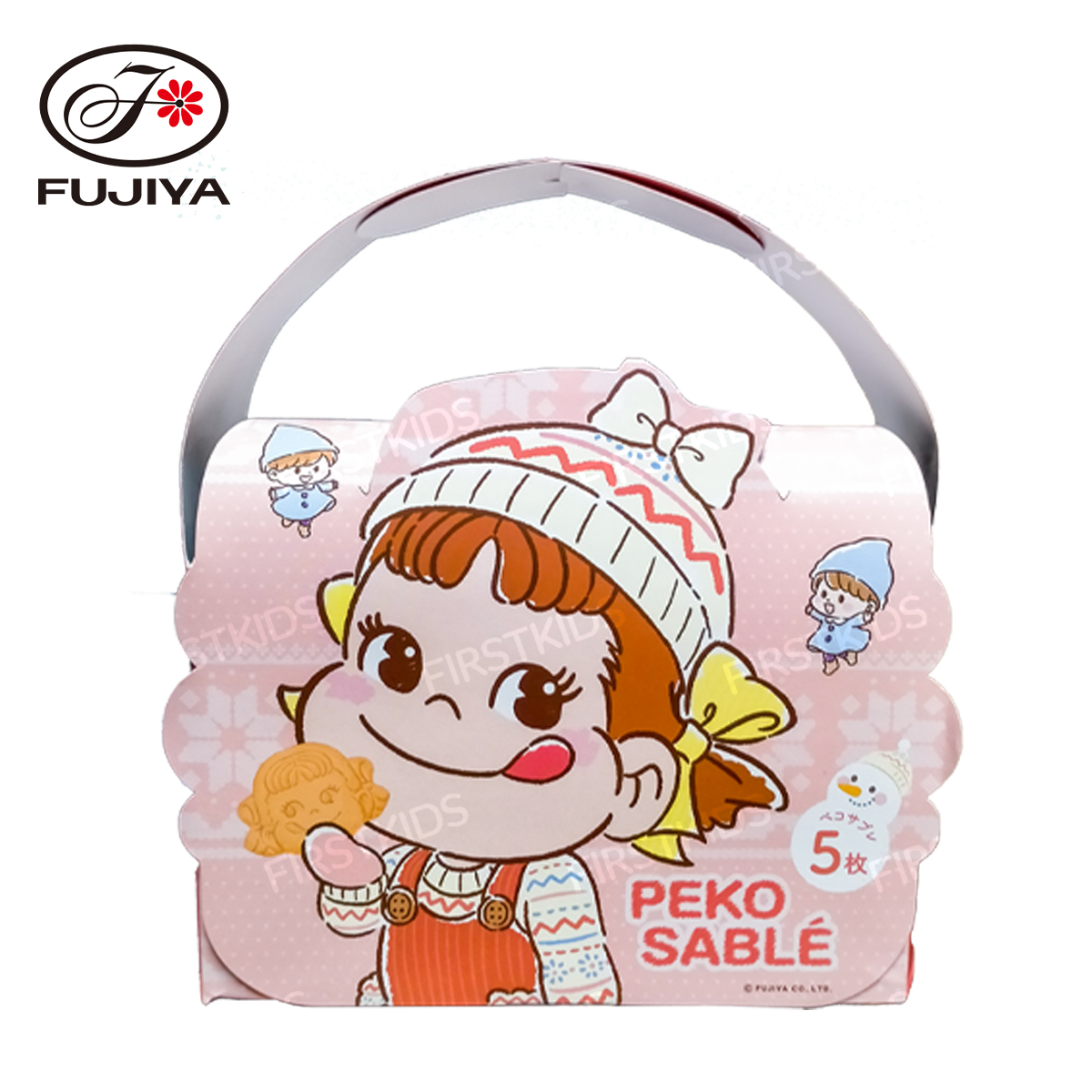 Fujiya Peko Sable Japanese Shortbread 5pcs 125 g คุกกี้ Peko Chan Sable ...