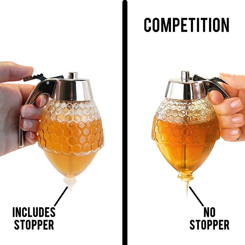 1pc Portable Honey Squeeze Storage Kitchen Honey Container Dispenser ...
