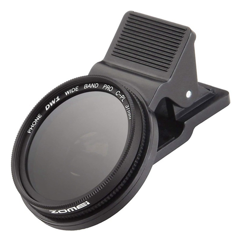 ZOMEI 37MM Phone Camera Circular Polarizer CPL Lens for iPhone 7 6S ...