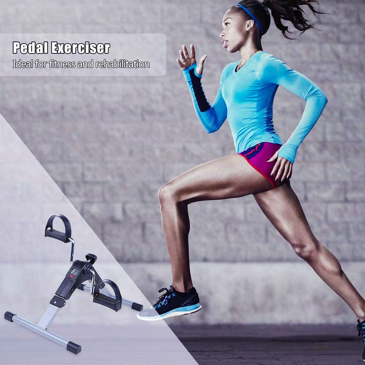 เครื่องปั่นจักรยาน เครื่องออกกำลังกาย เครื่องถีบจักรยาน พับเก็บได้ แบบ ...