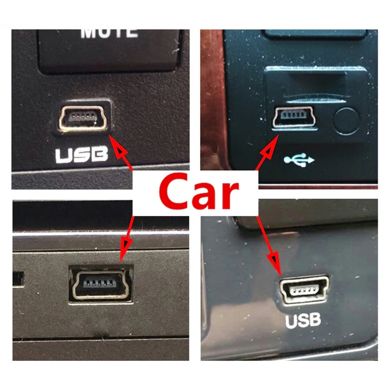 Mini USB OTG Cable Super Speed 5Pin USB Mini-B Male to USB 2.0 Female ...