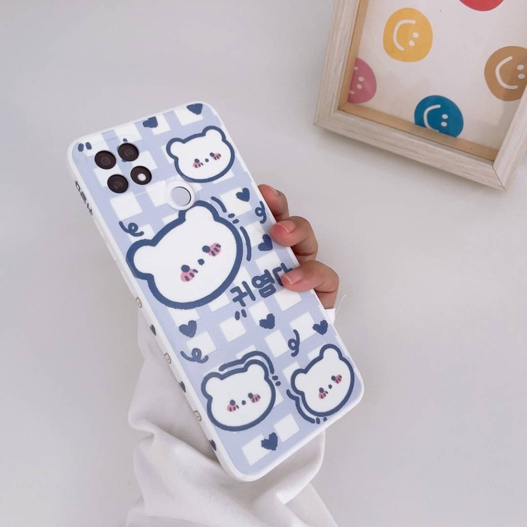 เคสออปโป้ A16 เคสซิลิโคนกำมะหยี่ลายการ์ตูนสกรีนใหม่ OPPO A55 A37 A53 ...