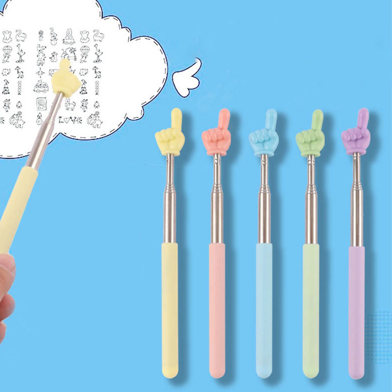 Telescopic Pole Teacher Finger Reader Stick สำหรับเด็กในชั้นเรียนอ่าน ...