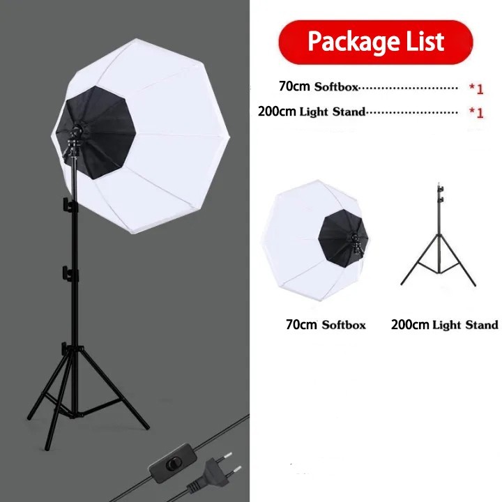 Photoshoot LED Light Softbox Kit Photo Studio Photography Lighting ...