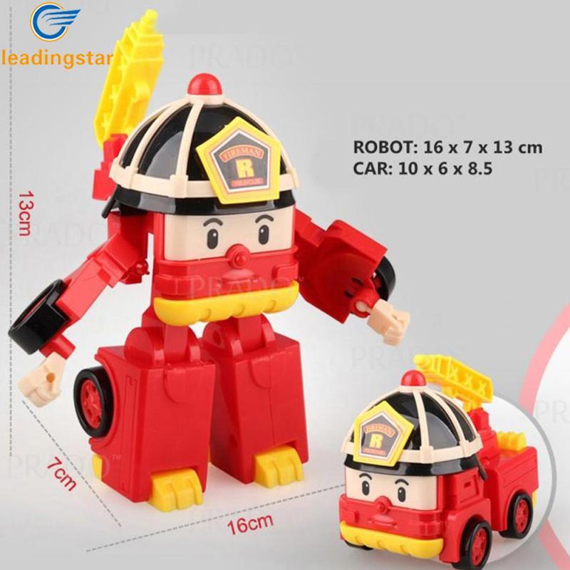 LEADINGSTAR 6 in 1 Korean Animation Cartoon Robocar Poli Transformation ...