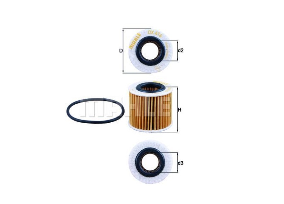 กรองเครื่อง TOYOTA ALTIS ZRE141 2007- ZRE171 2013- C-HR HARRIER ZSU60 ...