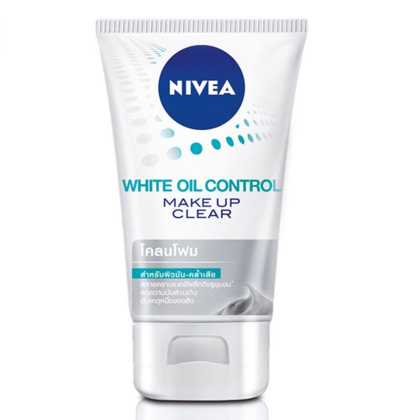 Nivea Make Up Clear Aura Oil Control Foam นีเวีย ออร่า ออยล์ คอนโทรล ...