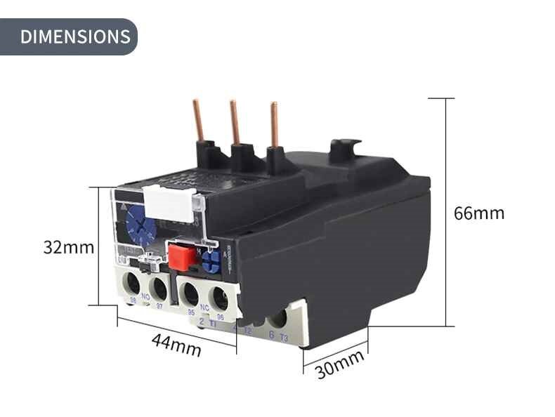 JR28-25 Thermal Overload Relay โอเวอร์โหลดรีเลย์ สำหรับแมกเนติกรุ่น LC1-DCJX2 - General4 Group ...