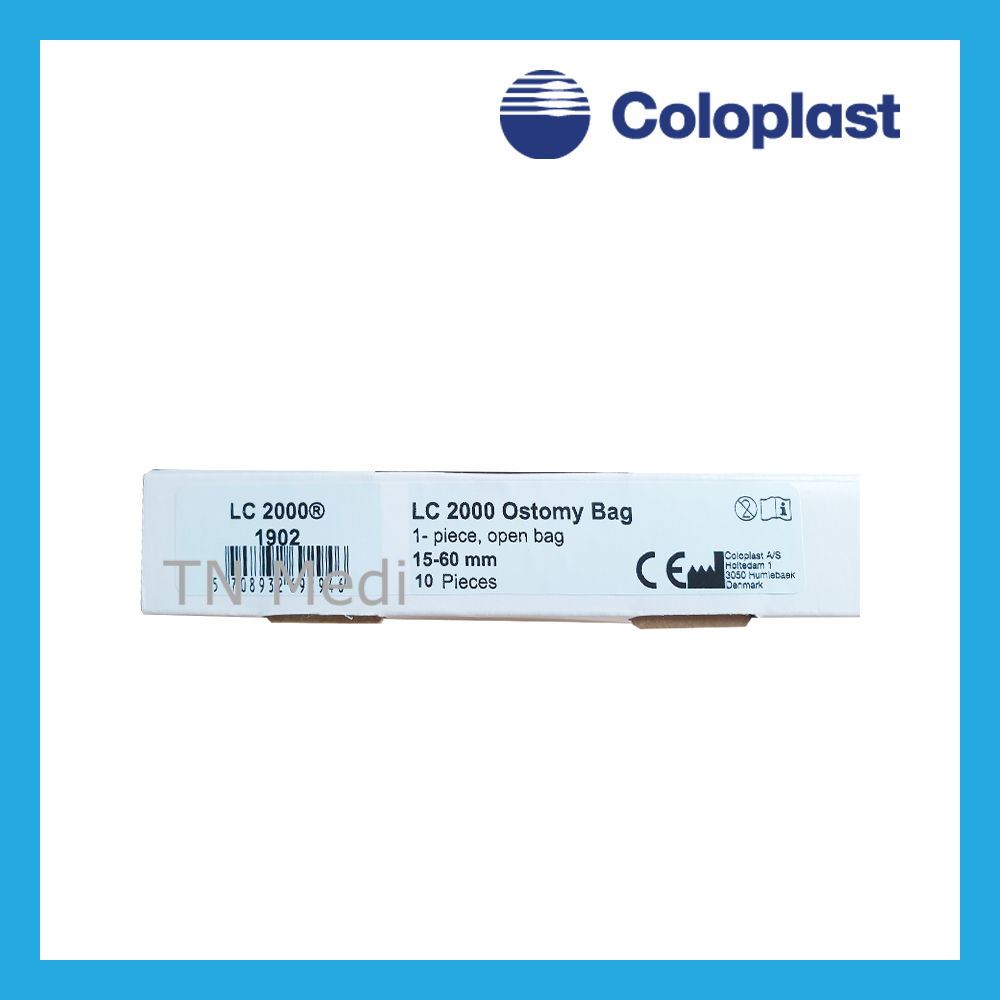 ถุงถ่ายอุจจาระติดหน้าท้อง แบบแป้นติดกับถุง ยี่ห้อ โคโลพลาส (Coloplast ...