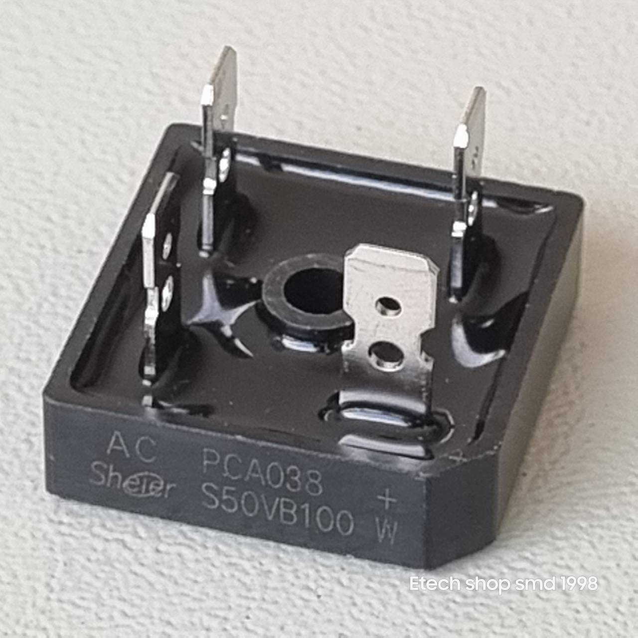 S50VB100 ไดโอดซิลิคอนเครื่องเชื่อมอินเวอร์เตอร์50A 1000V วงจรเรียงกระแสBRIDGE DIODE บริดจ์ไดโอด ...