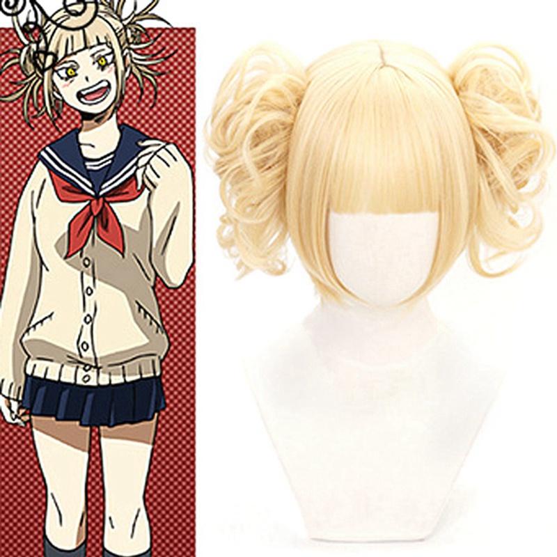 Yujun Ladies Wig Anime My Hero Academia Toga Cosplay Hair Full Wigs ...