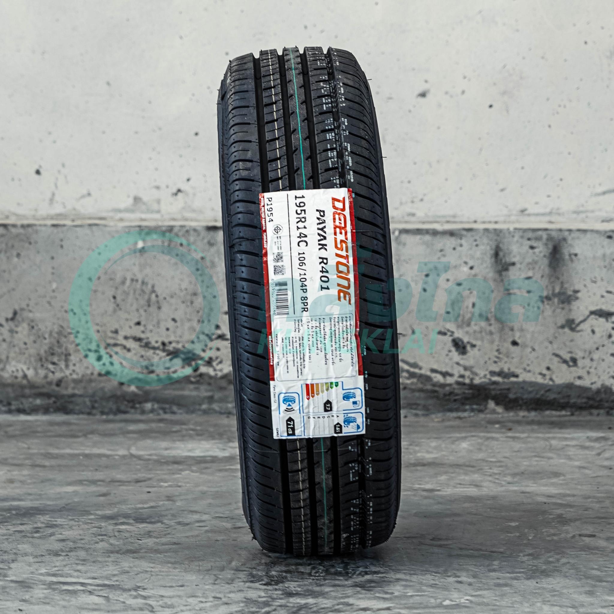 DEESTONE ดีสโตน (ยางใหม่ 2022) ยางรถกระบะ 195R14 รุ่น PAYAK R401 ขอบ 14” 1 เส้น แถมฟรี จุ๊บลมพรี ...