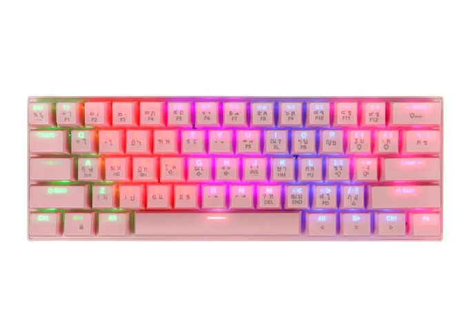 คีย์บอร์ดเกมมิ่ง Tsunami Gaming Keyboard MK-61 Max | Lazada.co.th