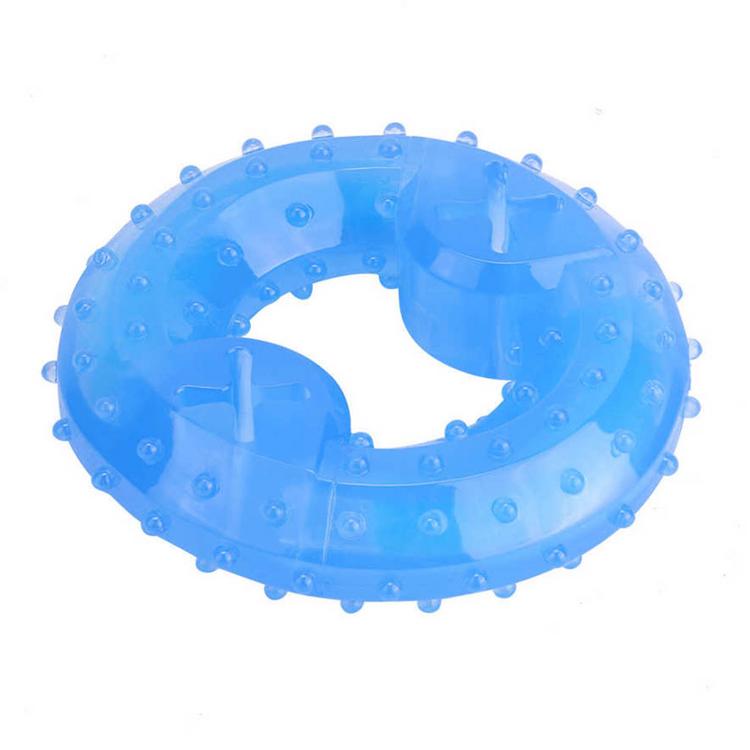 Puppy Teething Ring TPR Dog Pet Teether Cooling Chew Toy TPR Summer ...