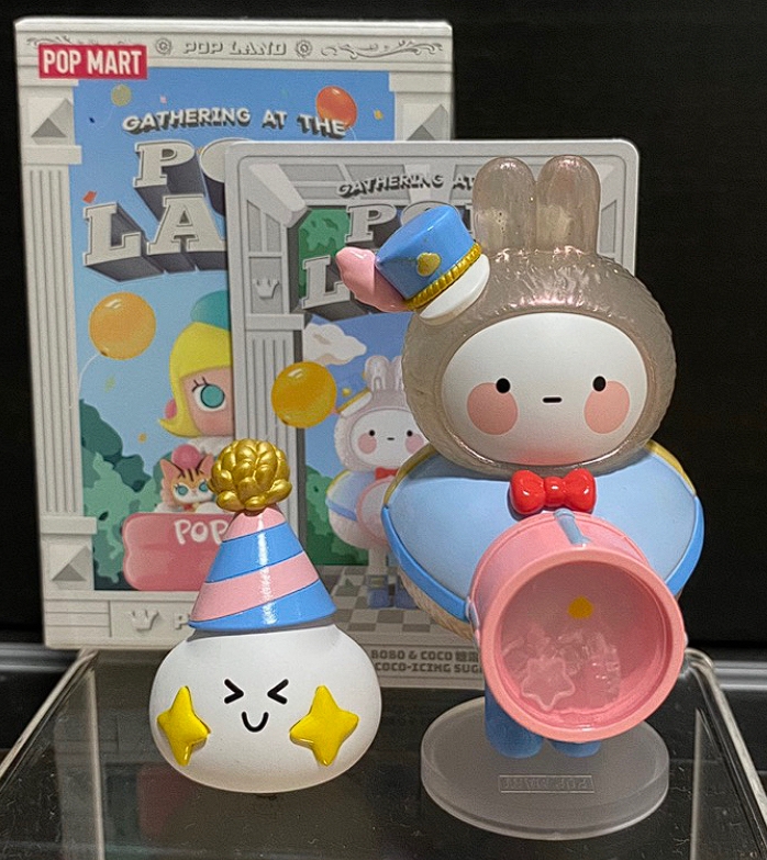 💙 พร้อมส่ง 🧡 POP MART POP LAND HACHIPUPU 💜SkullPanda Bobococo | Lazada ...