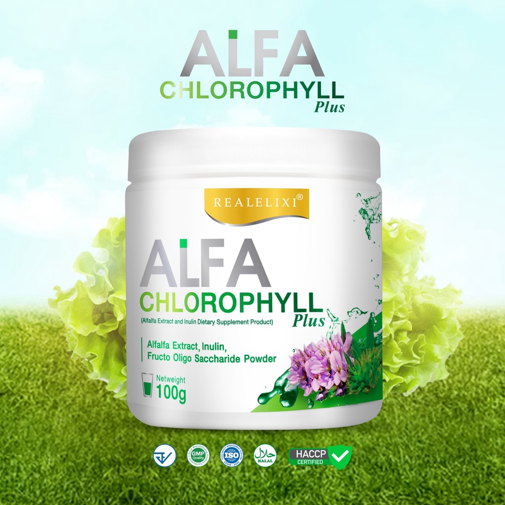 Real Elixir Alfa Chlorophyll Plus เรียล อิลิคเซอร์ อัลฟ่า คลอโรฟิล พลัส ...