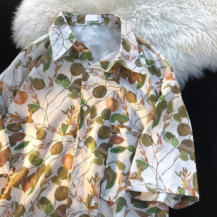 Zeus Trendy เสื้อแขนยาว เสื้อแฟชั่นผญ เสื้อวินเทจ แฟชั่นฤดูร้อน สําหรับ ...