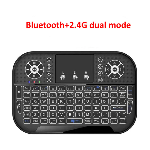 Backlight Bluetooth keyboard D8 Pro Super English Russian 2.4G Wireless ...