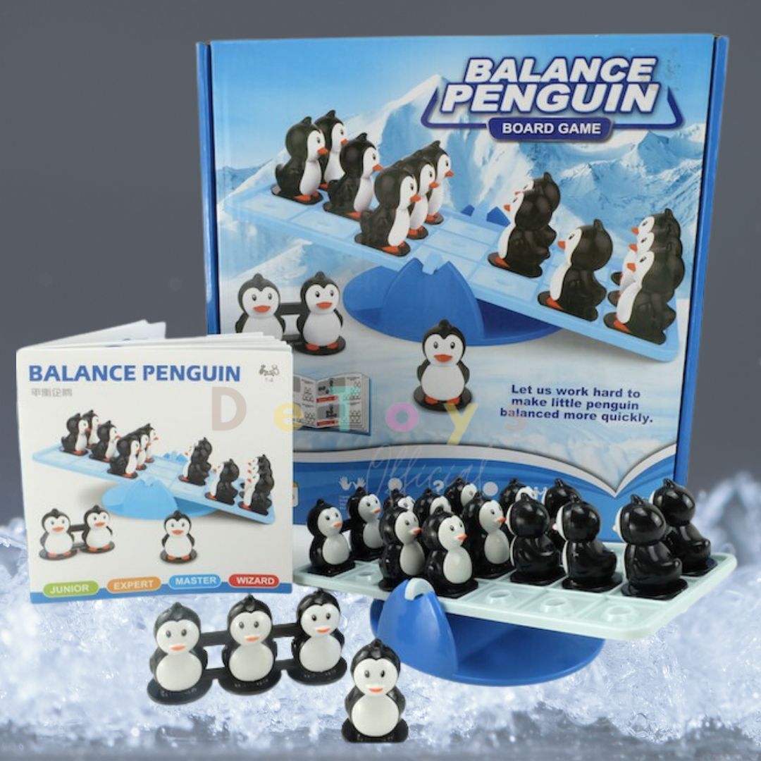 เกมส์ที่คิ้วท์สุดๆในวินาทีนี้ Balance Penguin Board Game เกมส์เพนกวิน ...