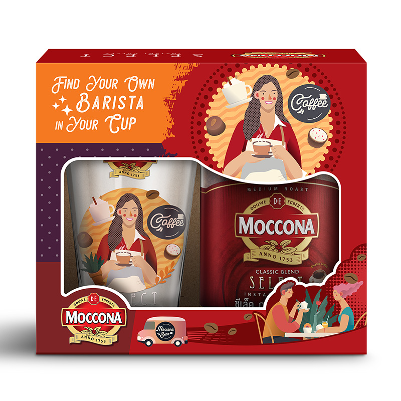 [GIFTSET] Moccona Select มอคโคน่า ซีเล็ค 190 กรัม - JDE World Of Coffee ...